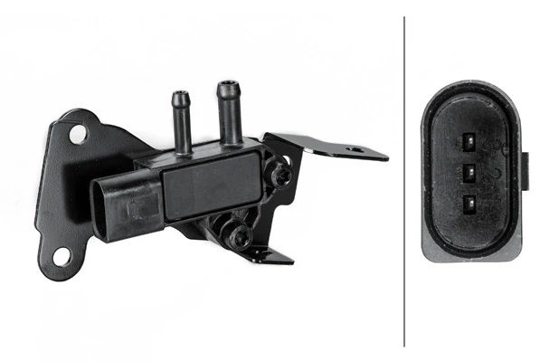 6PP009409331 HELLA sensor de presion gases de escape