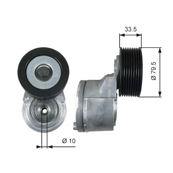 4572001970 FORD Tensor de correa poli V