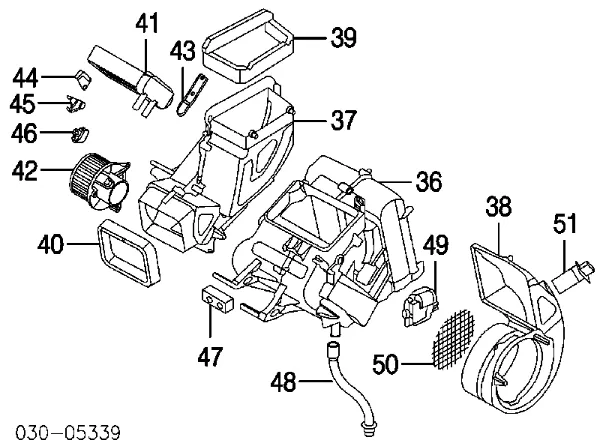 27743ZP00A NISSAN/INFINITI Actuador de compuerta del calefacción