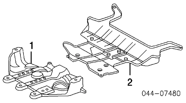 5142060010 TOYOTA Cubierta de motor decorativa