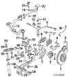 701411025G VAG estabilizador delantero