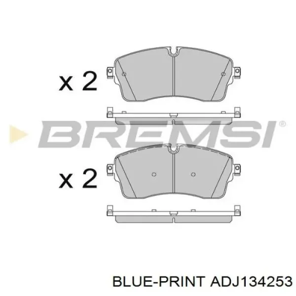 LR091308 LAND ROVER Pastillas de freno delanteras