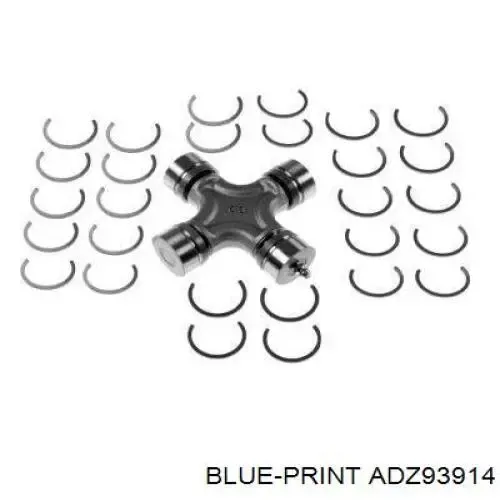 8971673170 ISUZU cruceta de árbol de cardán trasero