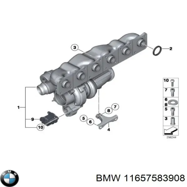 11654575479 BMW Turbocompresor