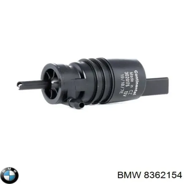 8362154 BMW Bomba de agua limpiaparabrisas, delantera