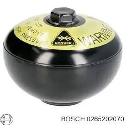 0265202070 BOSCH acumulador hidráulico