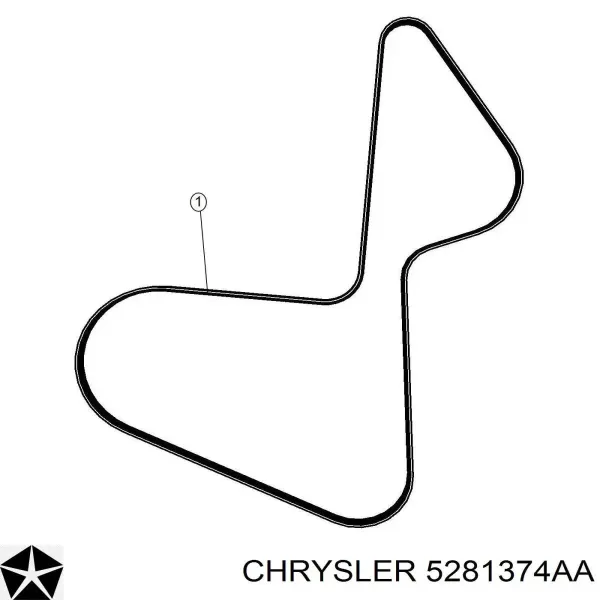 5281374AA CHRYSLER - repuestos Chrysler a precio barato