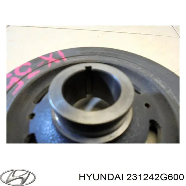 231242G600 HYUNDAI/KIA Polea de cigüeñal