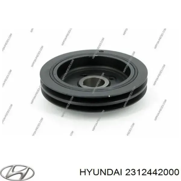 2312442000 HYUNDAI/KIA polea de cigüeñal