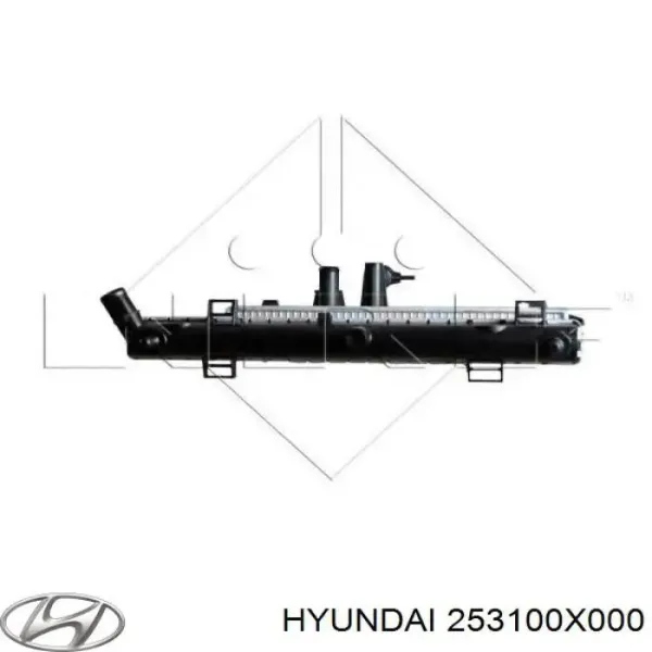 253100X000 HYUNDAI/KIA Radiador