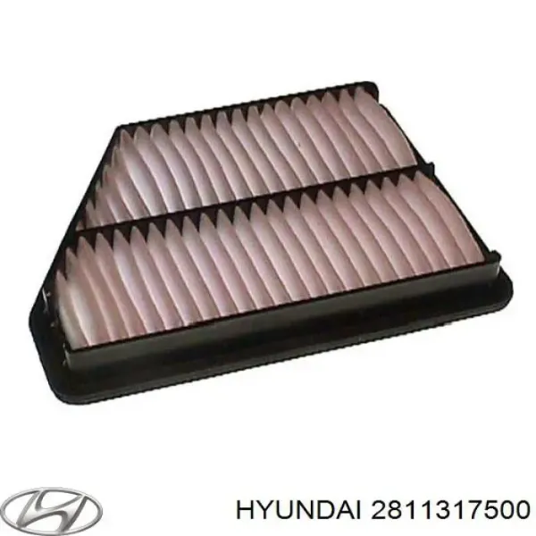 2811317500 HYUNDAI/KIA Filtro de aire