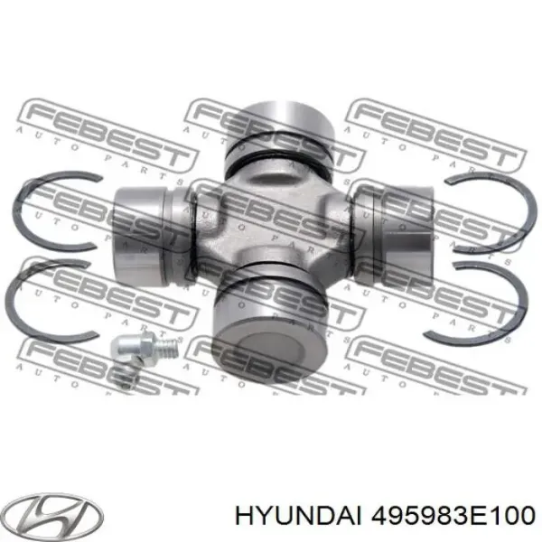 495983E100 HYUNDAI/KIA Cruceta de árbol de cardán trasero