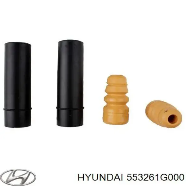 553261G000 HYUNDAI/KIA Almohadilla de tope, suspensión trasera