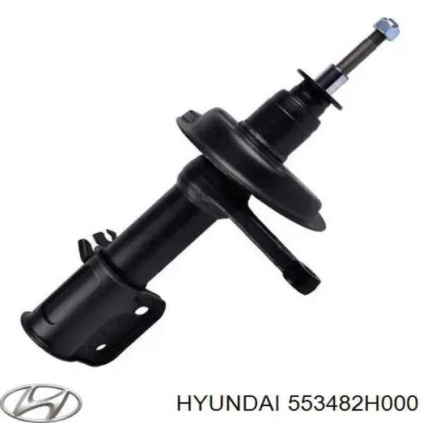 553482H000 HYUNDAI/KIA Almohadilla de tope, suspensión trasera