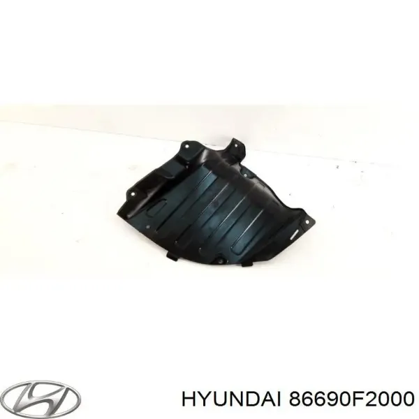 86690F2000 HYUNDAI/KIA Cubierta, parachoques trasero