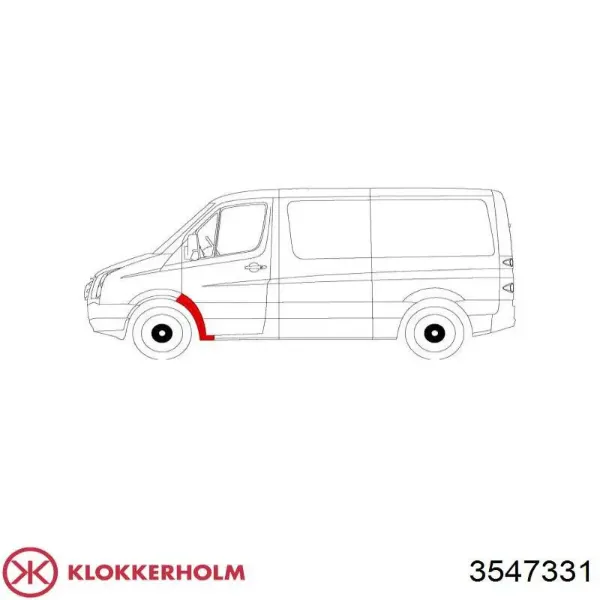 9066302007 MERCEDES Repuesto Parte Ala Delantera Izquierda