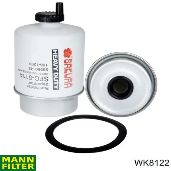 WK8122 MANN-FILTER Filtro de combustible