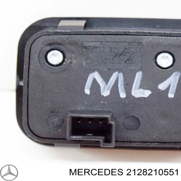 2128210551 MERCEDES Botón, interruptor, tapa de maletero.