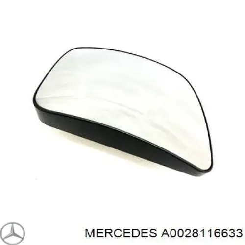 A0028116633 MERCEDES Cristal De Espejo Retrovisor Exterior Derecho