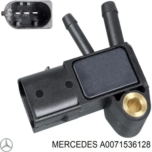 A0071536128 MERCEDES Sensor de presion gases de escape