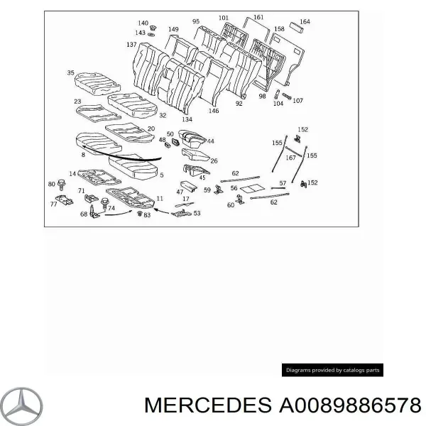 A0089886578 MERCEDES - repuestos Mercedes a precio barato