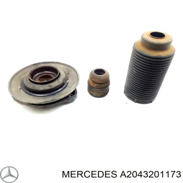 A2043201173 MERCEDES soporte amortiguador delantero