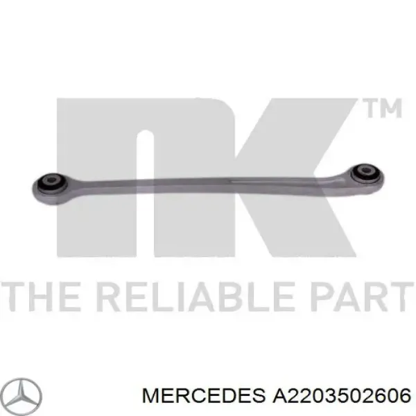 A2203502606 MERCEDES Barra transversal de suspensión trasera