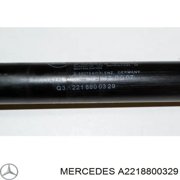A2218800329 MERCEDES Amortiguador de capó