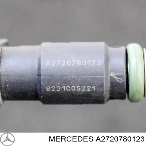 A2720780123 MERCEDES inyector