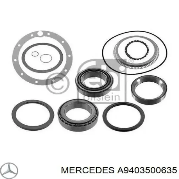 A9403500635 MERCEDES Kit de reparación de buje trasero