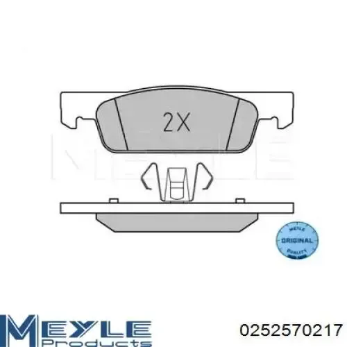410600222R RENAULT (RVI) Pastillas de freno delanteras