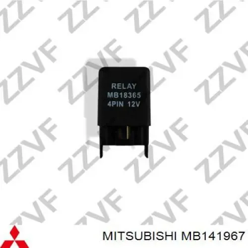 MB141967 MITSUBISHI relé, faro antiniebla