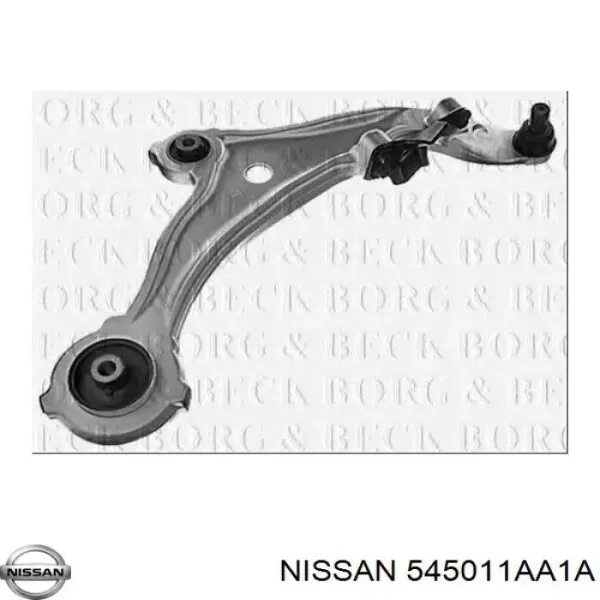 545011AA1A NISSAN/INFINITI Barra oscilante, suspensión de ruedas ...