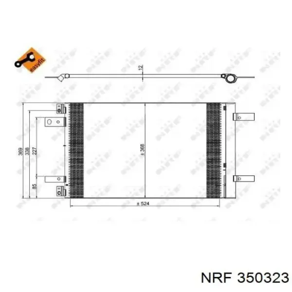FP 54 K372 FPS Condensador aire acondicionado