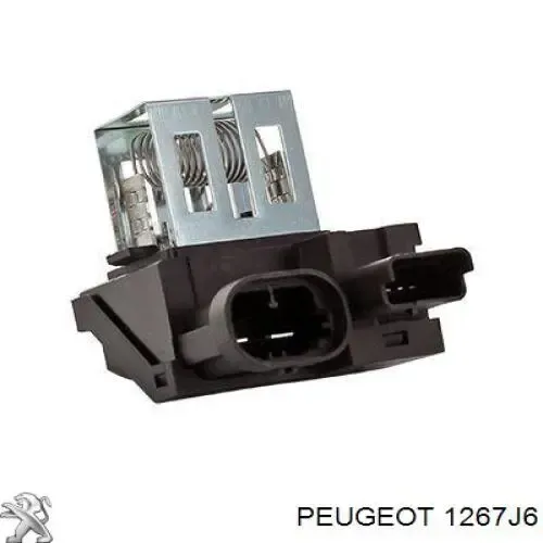 1267J6 PEUGEOT/CITROEN Regulador de velocidad del ventilador de ...