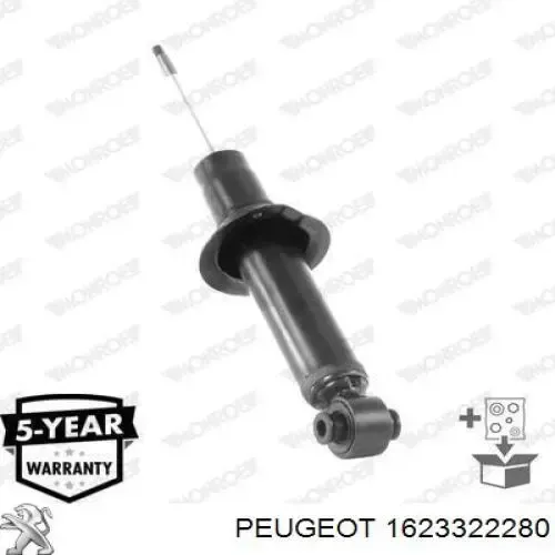 1623322280 PEUGEOT/CITROEN Amortiguador trasero