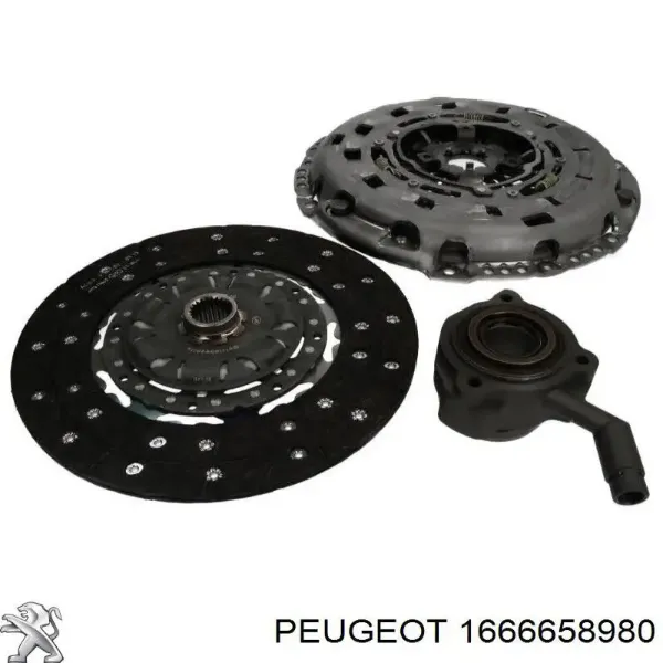 1666658980 PEUGEOT/CITROEN Desembrague central, embrague