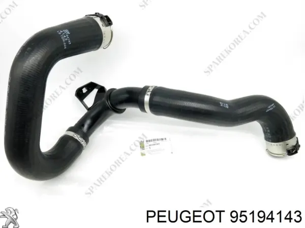 95194143 PEUGEOT/CITROEN Tubo flexible de aire de sobrealimentación ...