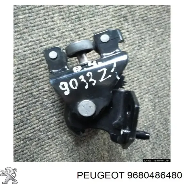 9680486480 PEUGEOT/CITROEN Guía rodillo, puerta corrediza, derecho central
