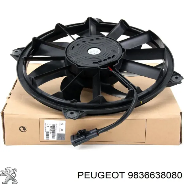 9836638080 PEUGEOT/CITROEN ventilador de radiador