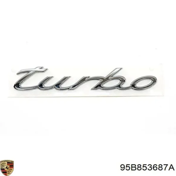 95B853687A PORSCHE Emblema