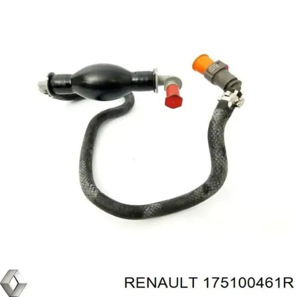 175101639R RENAULT (RVI) tubo de retorno de combustible del filtro al ...