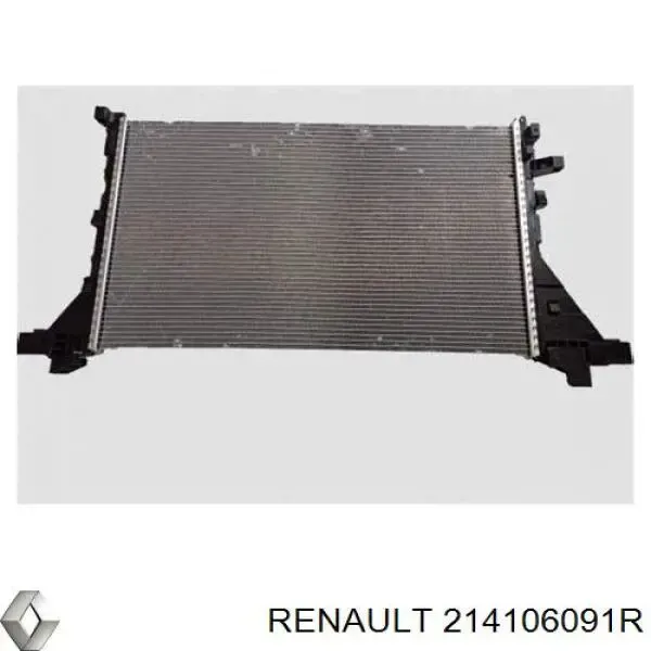 214106091R RENAULT (RVI) radiador