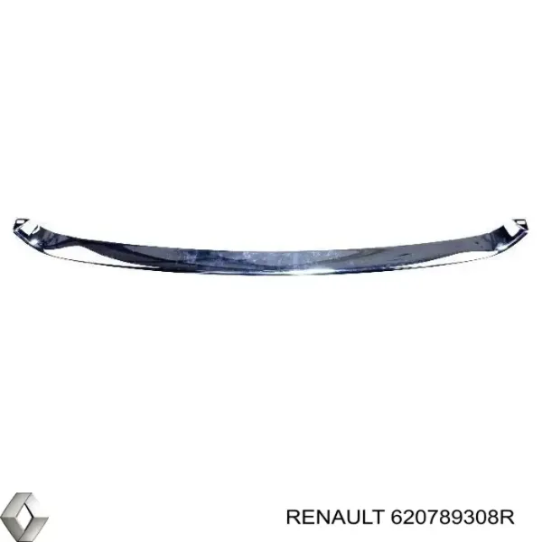 620789308R RENAULT (RVI) Moldura de rejilla parachoques delantero superior