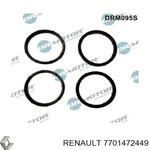 7701472449 RENAULT (RVI) Junta de colector de admisión