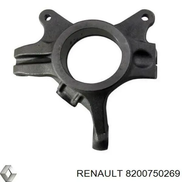 8200750269 RENAULT (RVI) Muñón del eje, suspensión de rueda, delantero ...