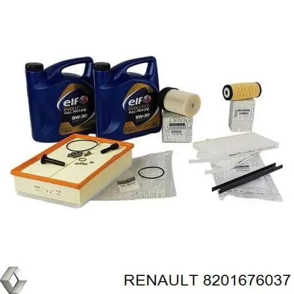 8201676037 RENAULT (RVI) Filtro de habitáculo