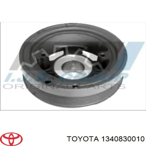 1340830010 TOYOTA Polea de cigüeñal