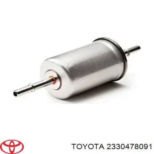 2330478090 TOYOTA Filtro de combustible
