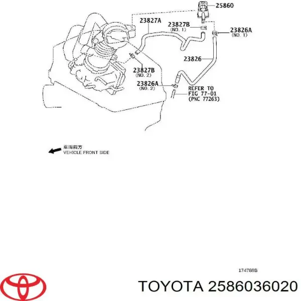 2586036020 TOYOTA - repuestos Toyota a precio barato
